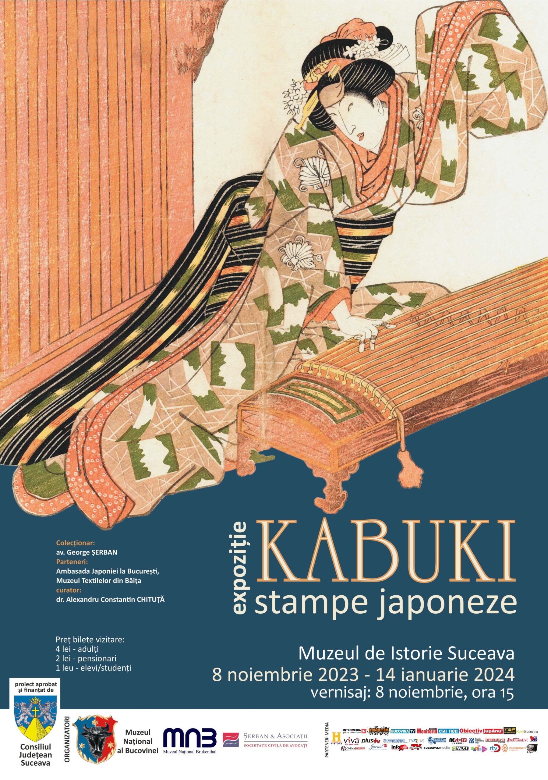 INEDIT la Muzeul Național al Bucovinei - Expoziție de stampe japoneze ...