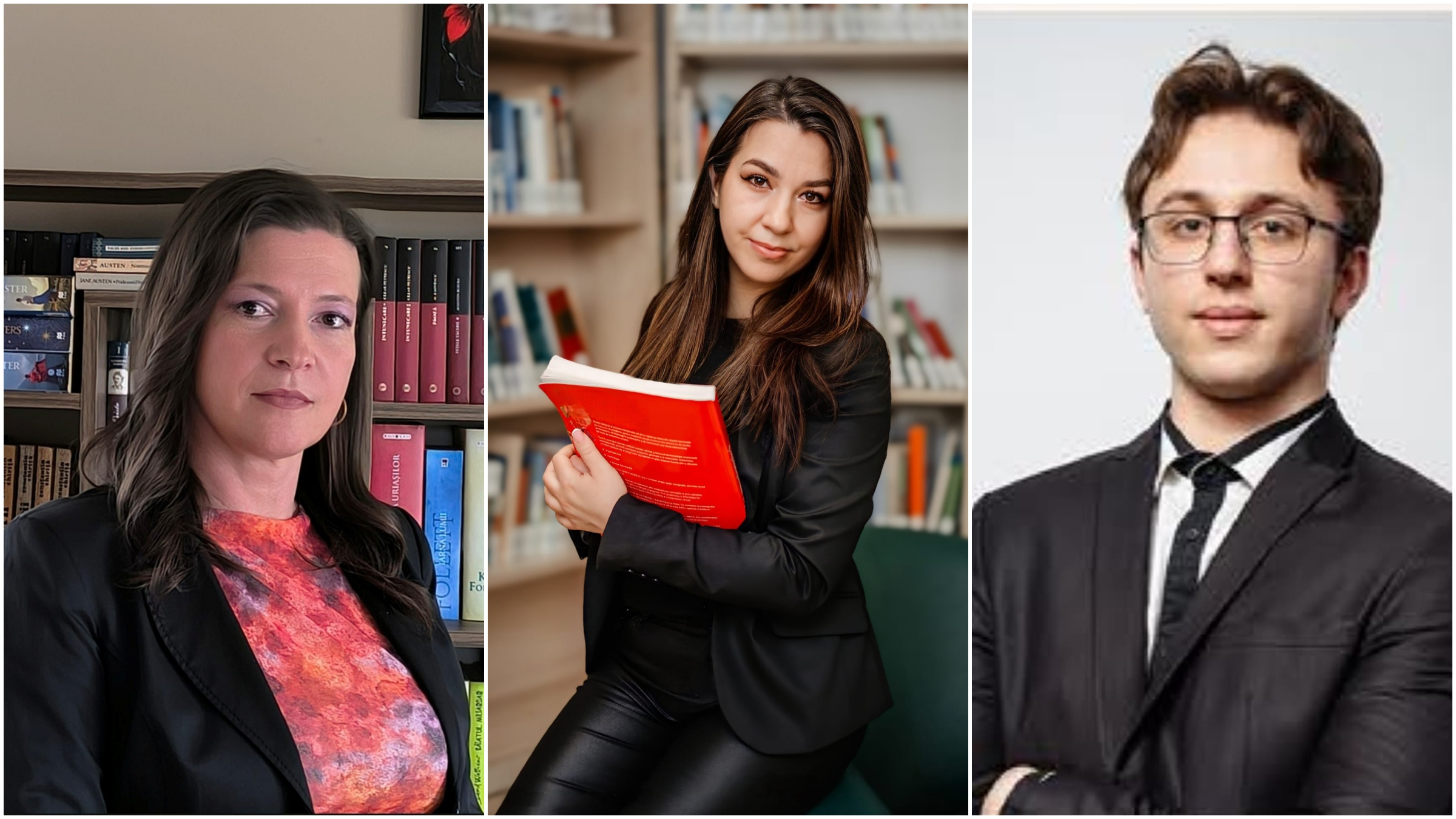 Podiumul concursului de traduceri Via România Cultura din Timișoara ...